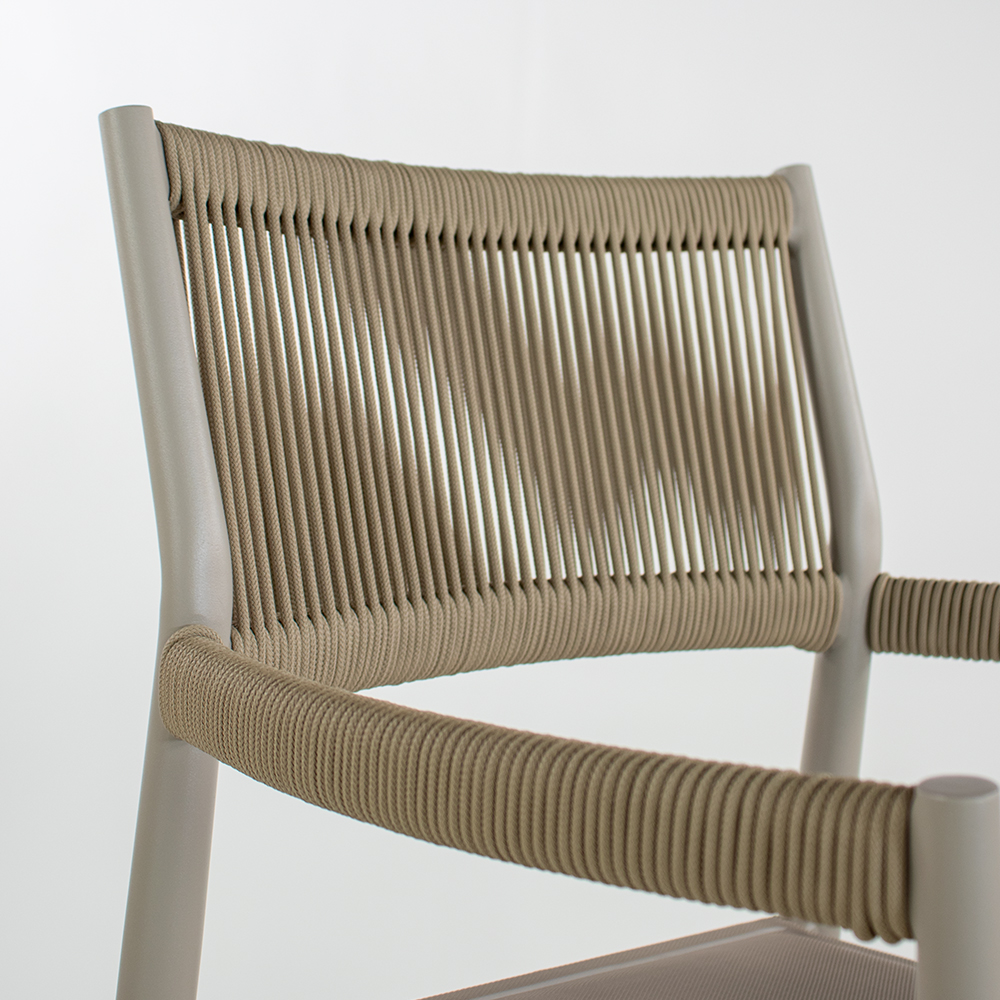 เก้าอี้บาร์สานด้วยเชือก Bar chair